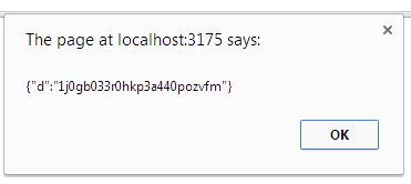 Static WebMethod in Code Behind WebForm